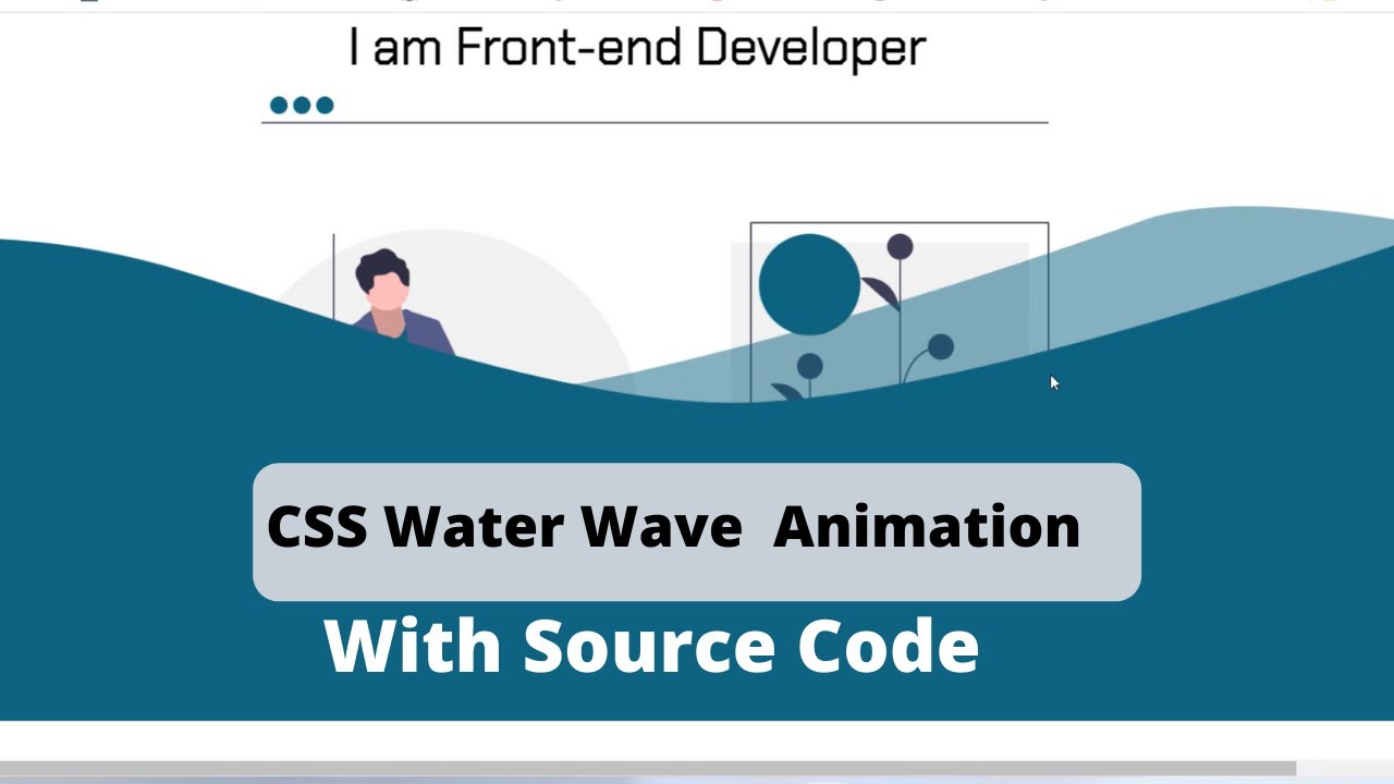CSS Water Wave Background Animation Effects 2022| Wavy Background