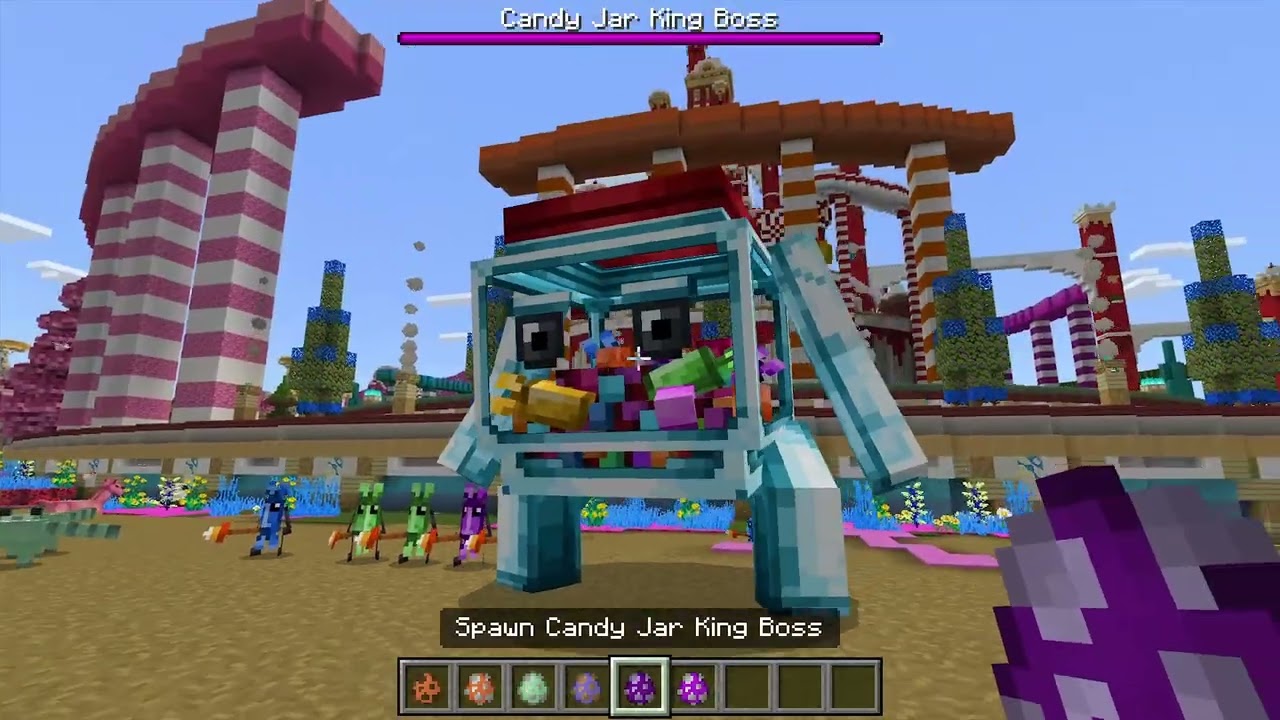 Candy Castle Survival 2 MAP in Minecraft PE