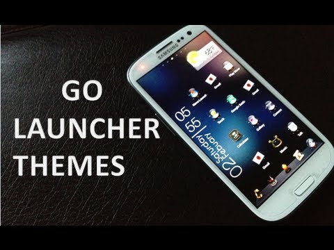 TOP 5 GO LAUNCHER THEMES - 2013