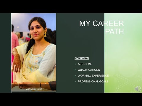 MY CAREER PATH PPT