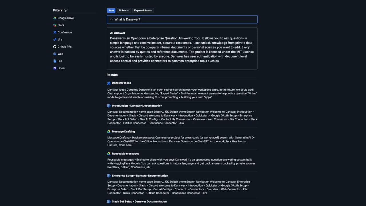 Danswer Web Demo V2
