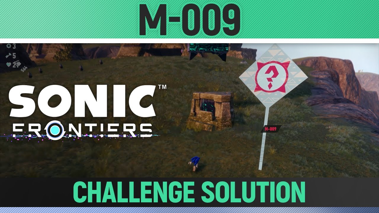 Sonic Frontiers - M-009 - Challenge Puzzle Solution 🏆