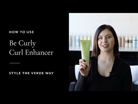 How To Use Be Curly Curl Enhancer | Style The Verde Way