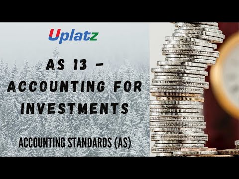 IAS 13 - Accounting for Investments | International Accounting Standards (IAS) Training | Uplatz