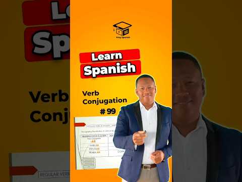 👉Learn how to CONJUGATE VERBS 👌__Spanish for beginners_99
