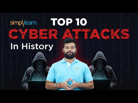Top 10 Cyber Attacks In History | Top 10 Cyber Attacks Of All Time | CyberSecurity | Simplilearn