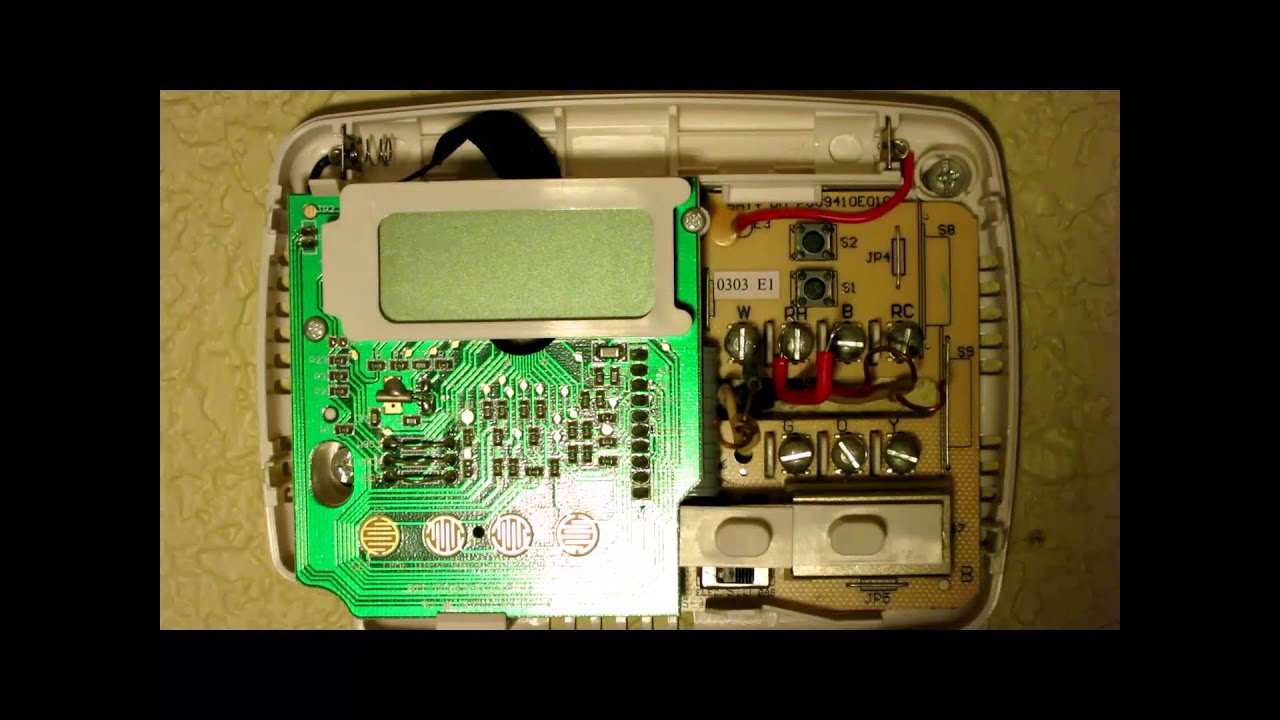 How to install a programmable thermostat - replace  remove HVAC furnace AC temperature control