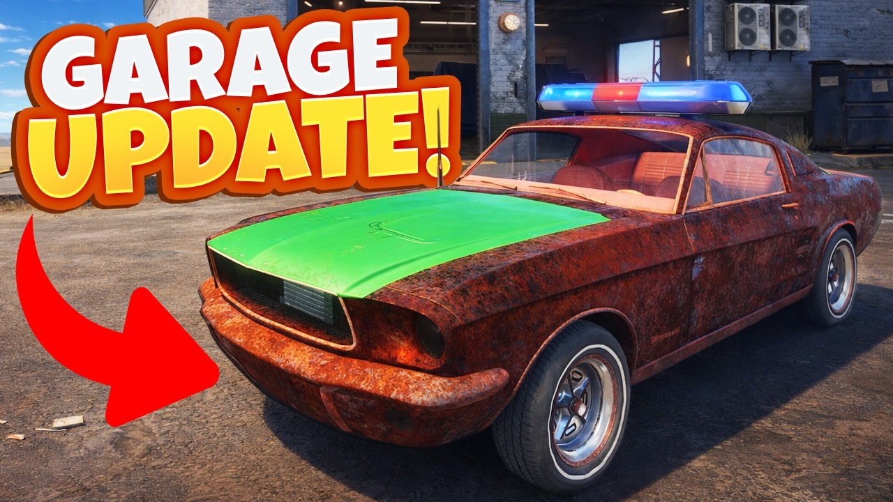 The NEW Garage Update Adds Car Customization (Drive Beyond Horizons)