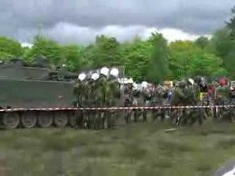 Swedish Army Shows Riot Control