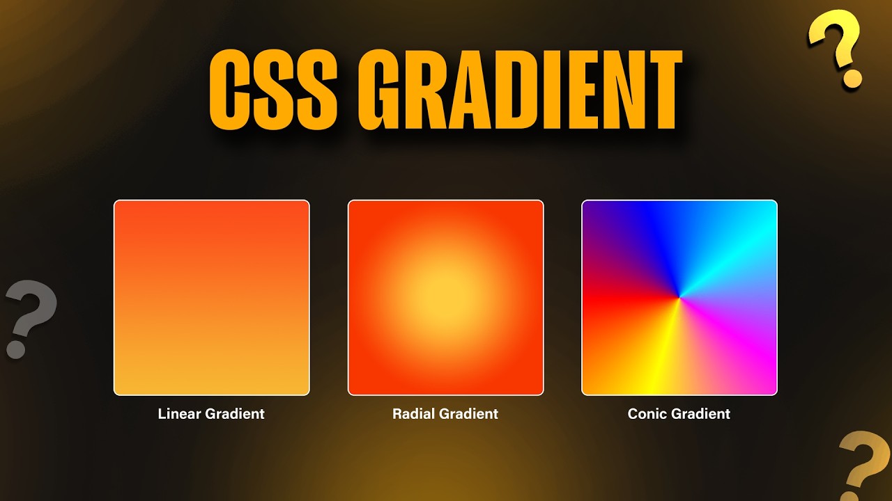 Modern CSS Gradients Tutorial — From Basics to Advanced Design Effects