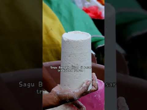 Sagu Khas Papua dapat diolah menjadi berbagai bentuk kuliner yang menggugah selera #sagu #papeda