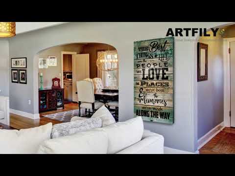 The Best Things in Life Canvas