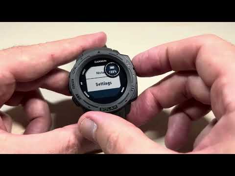Garmin Instinct Solar | Sleep Pulse OX (How to Turn Off)