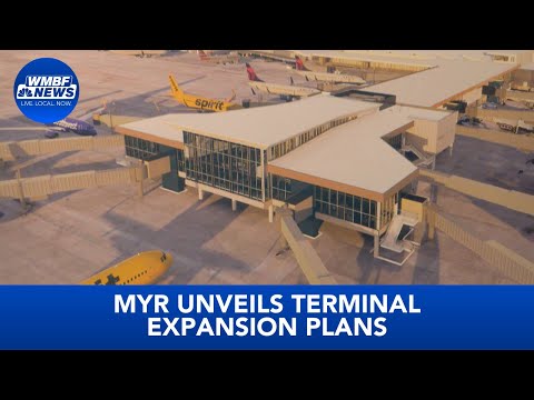 Myrtle Beach International Airport unveils terminal expansion plans