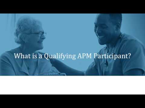 What is a Qualifying APM Participant?