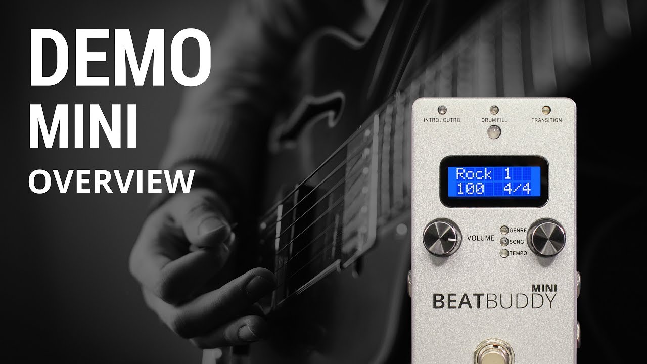 BeatBuddy Mini Drum Machine Demo: An Overview of the BeatBuddy Mini from Singular Sound