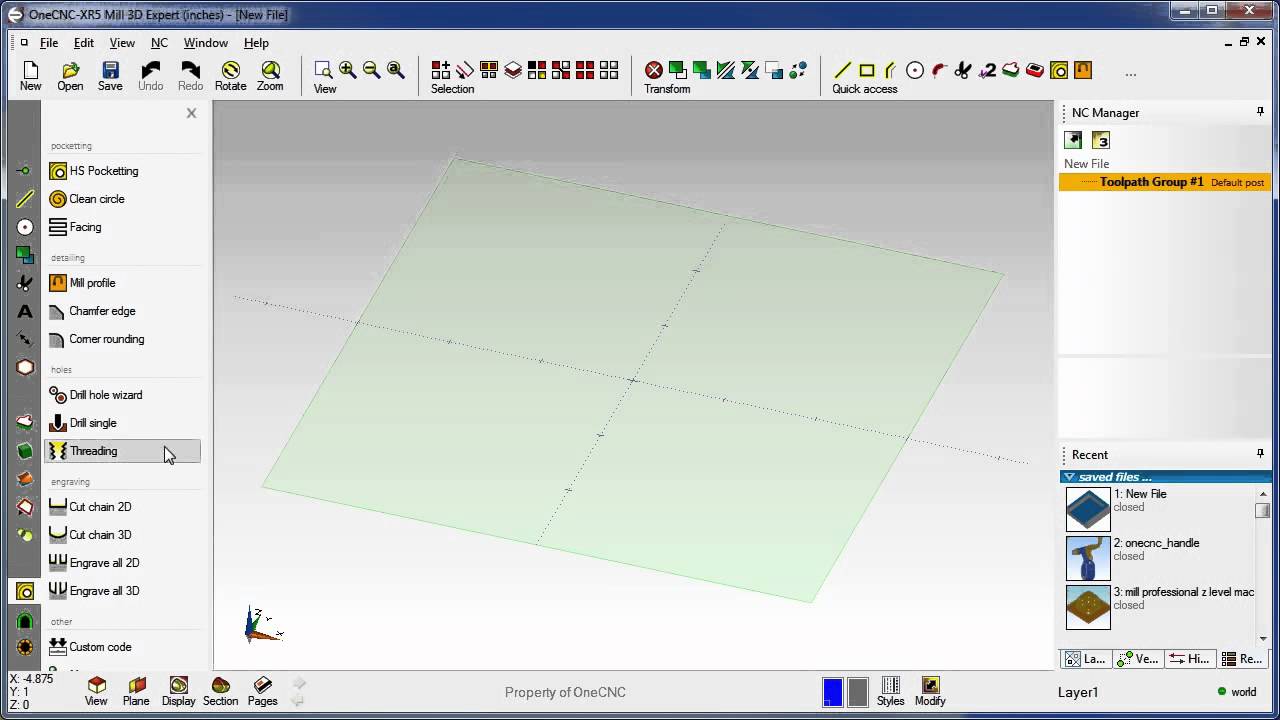 CAD CAM Software Tutorial overview 1