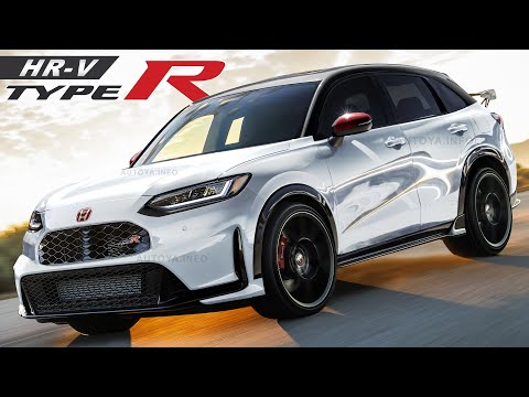 Virtual 2024 Honda HR-V Type R Screams of Brittle 326-HP Compact SUV ...