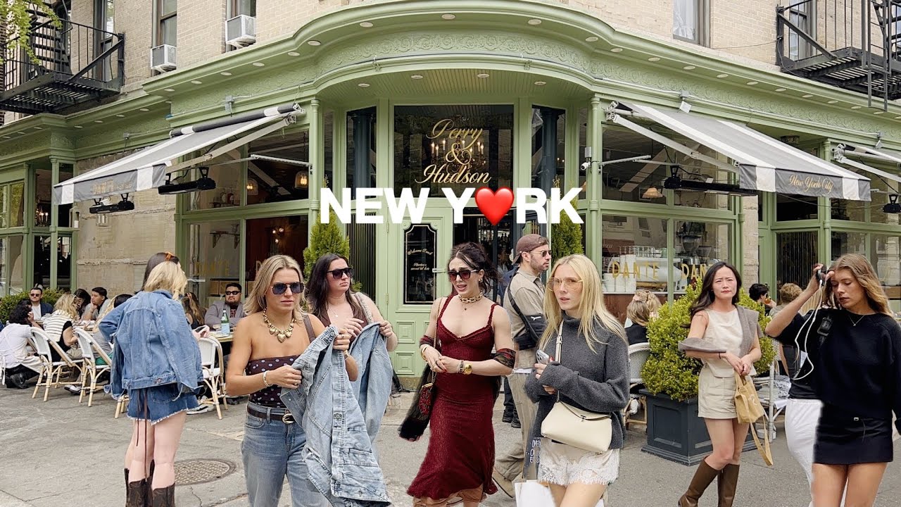 [4K]🇺🇸NYC Walk🗽Best Spring Vibes in West Village🌷🌿Lively Saturday in New York City | April 2026