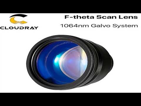F-theta Scan Lens Field Lens 1064nm 50x50 - 300x300 F63-420mm for 1064nm YAG Optical Fiber Lase