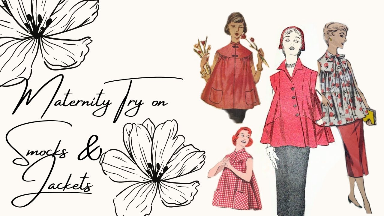 Vintage Maternity Try on| Smocks & Jackets