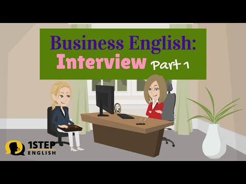Business English: Get a Job (Part 1)