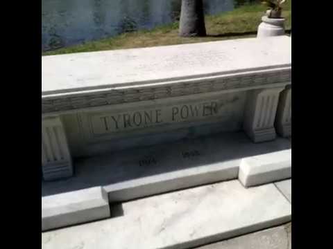 Tyrone Power - GraveTour.com - Take a famous grave tour!