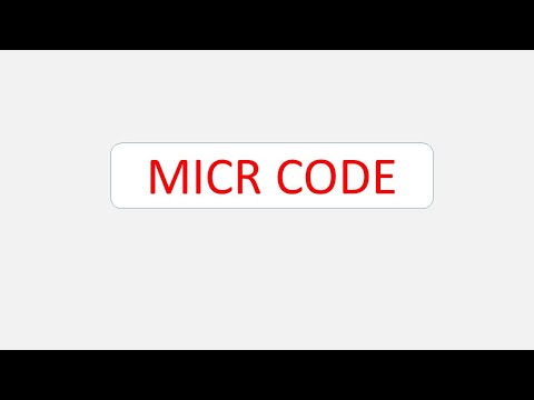 MICR Code | detailed explanation | Banking Awareness