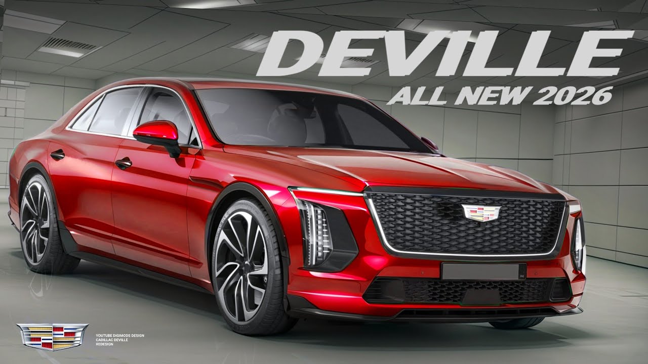 New Cadillac DeVille Bites Into the Digital Road Looking All Classy ...