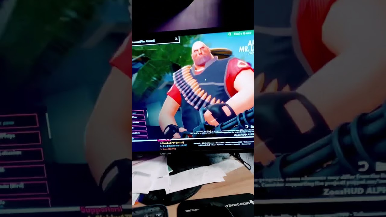 Custom huds are wild #tf2 #mods #teamfortress2