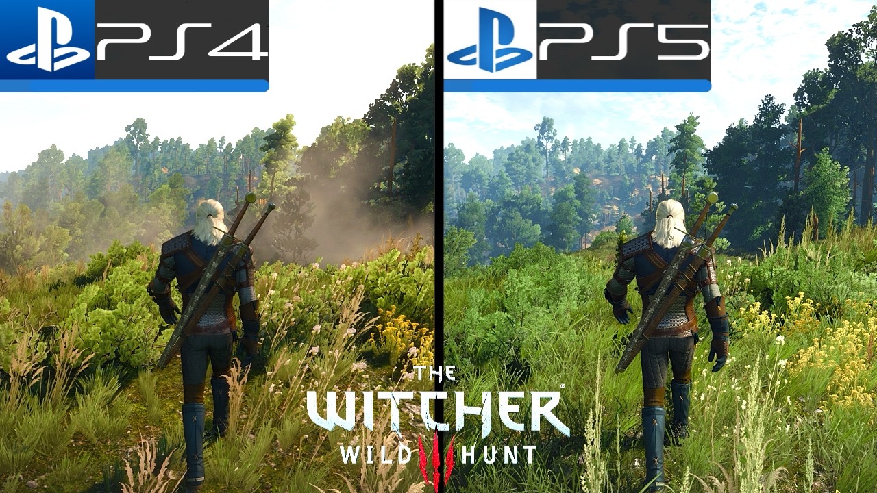 The Witcher 3 - PS4 vs PS5 | Old Gen vs Next Gen | Graphics Comparison [4k]