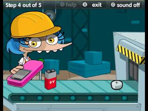 BBC Bitesize Science - Electro-Matic Factory Game