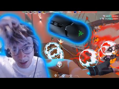 TenZ tests Razer Viper Ultimate in Valorant - Jett Gameplay