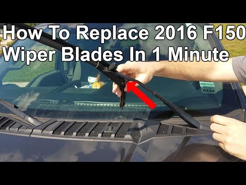 How To Replace Wiper Blades 2016 F150