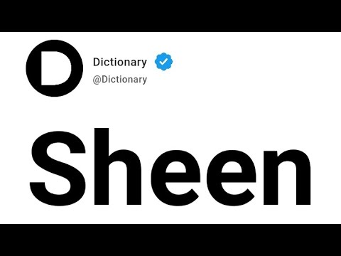 Sheen Meaning In English