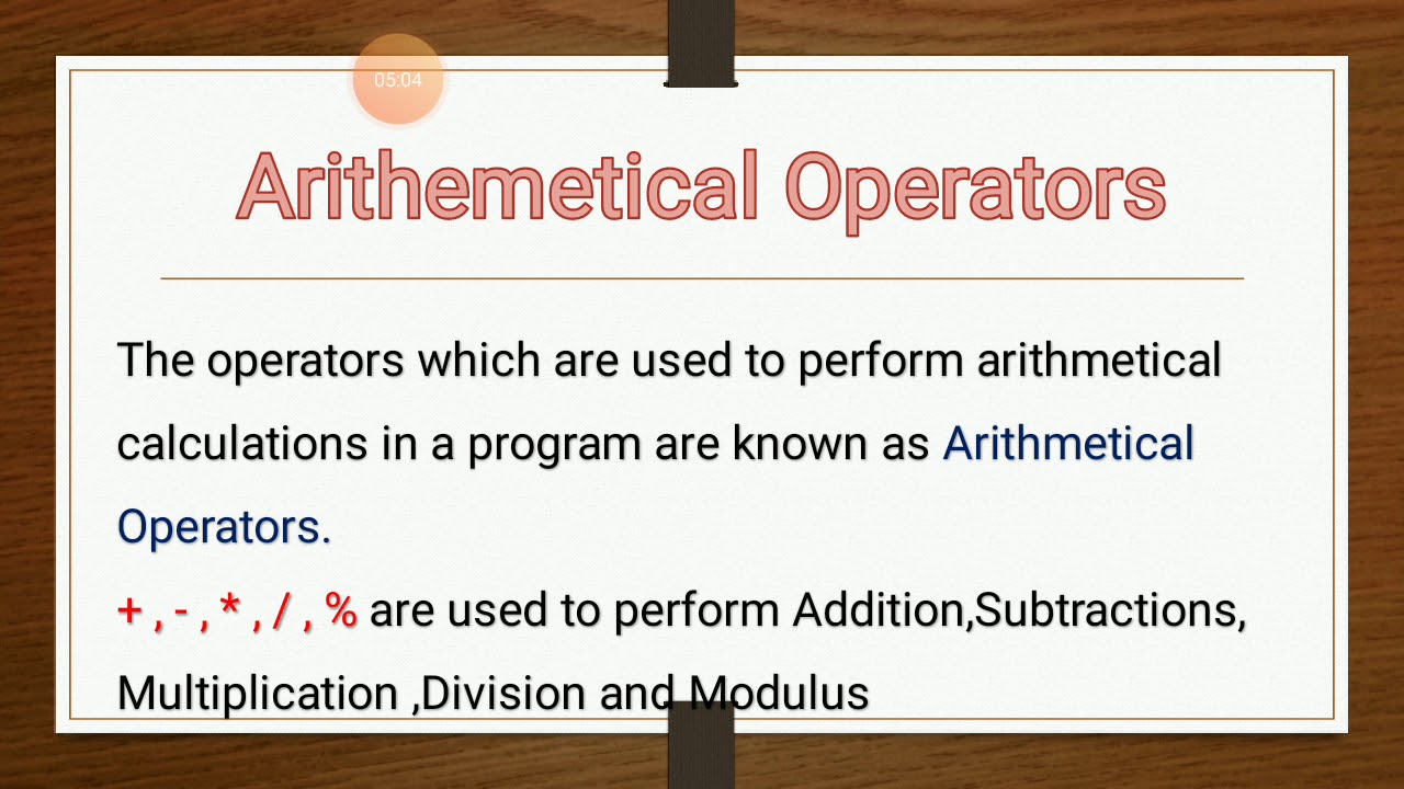 class 9 computer applications chapter 4  Operators in Java (Part1)