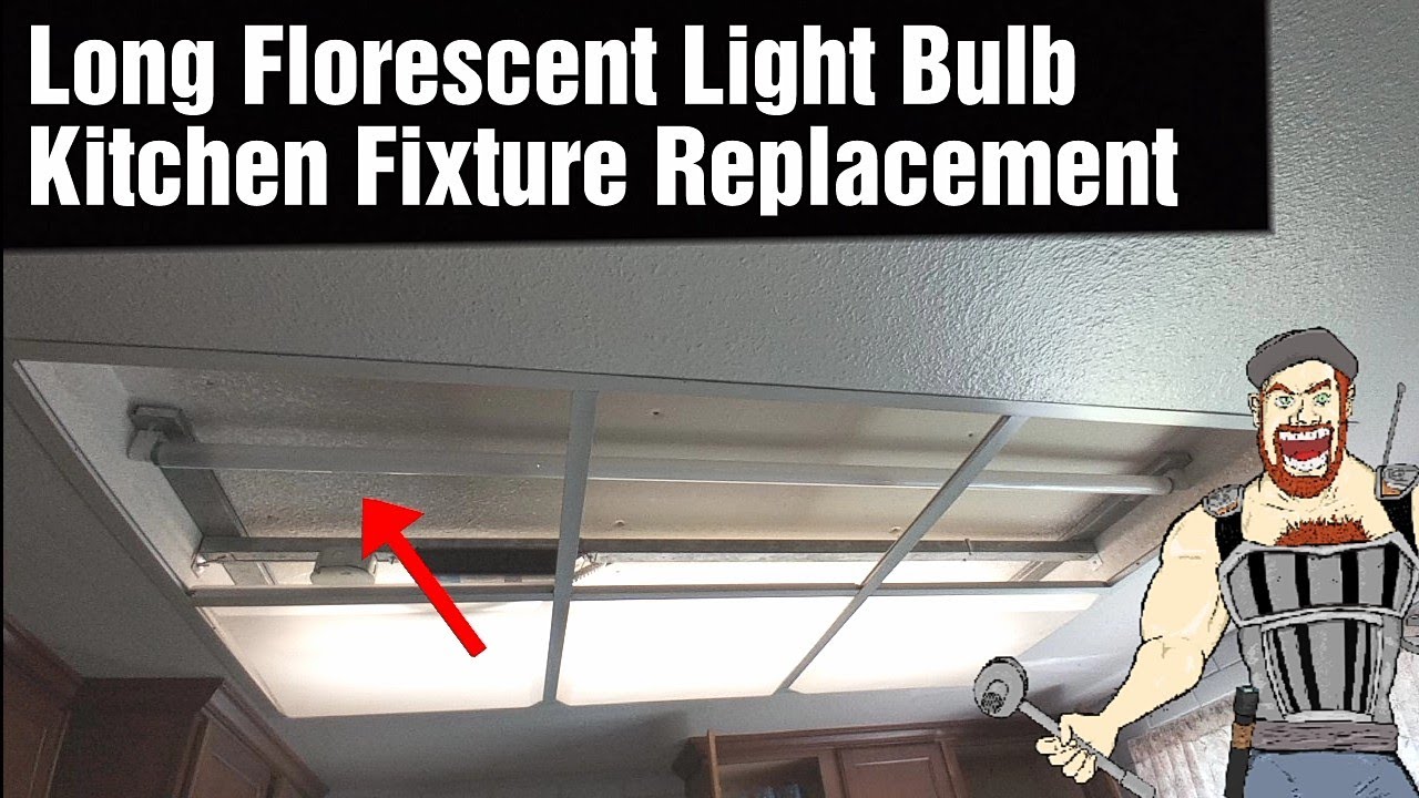 kitchen fluorescent light replacement