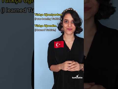 ALL Turkish Tenses in 20 Seconds!