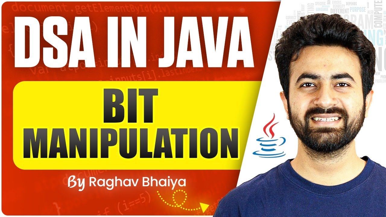 DSA In Java | Bit Manipulation | Java in One Shot | Bit Manipulation in Java