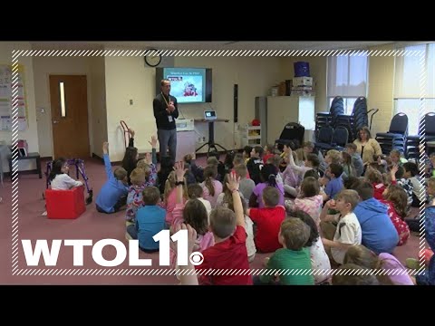 Ft. Meigs Elementary gets a visit from WTOL 11 Chief Meteorologist Chris Vickers