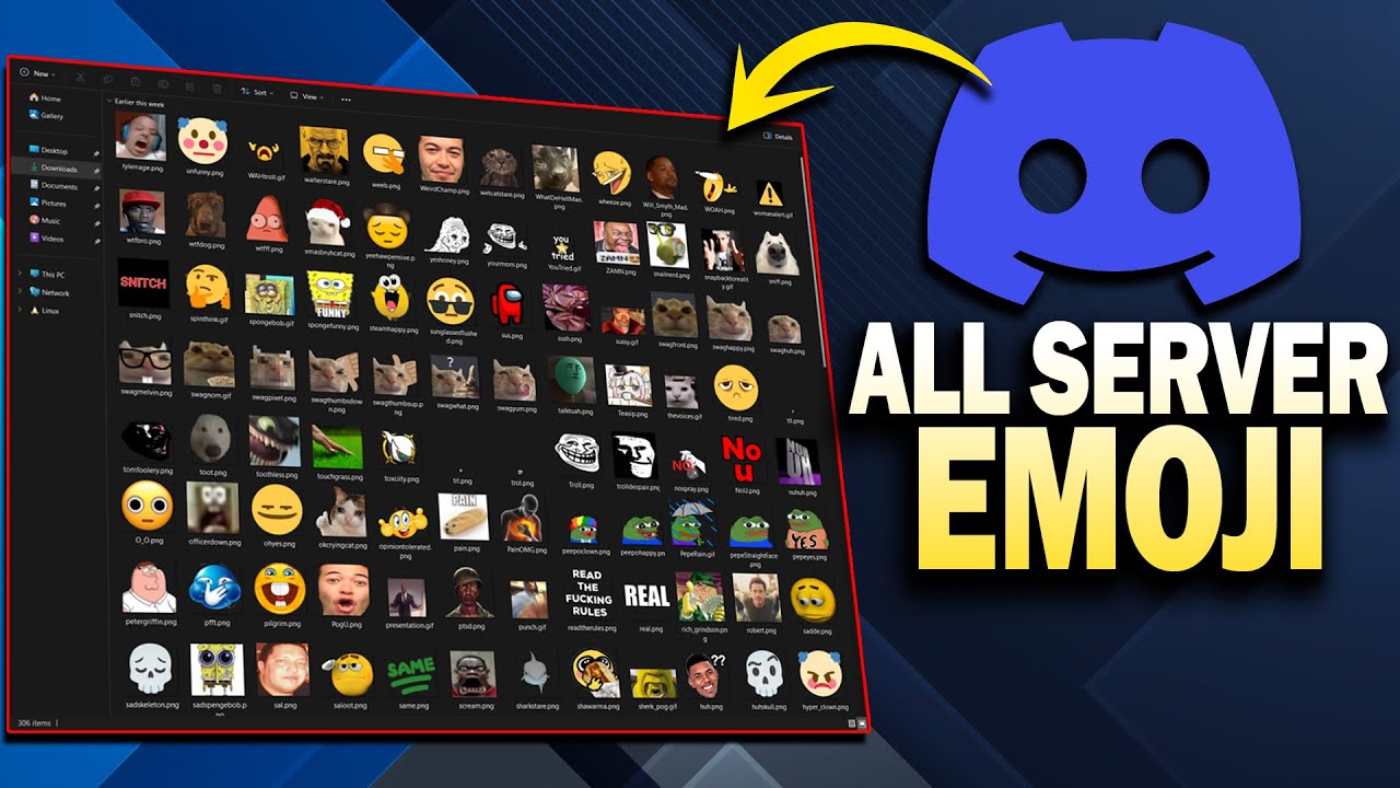 How to Download All Emojis and Stickers from ANY Discord Server (No Script)