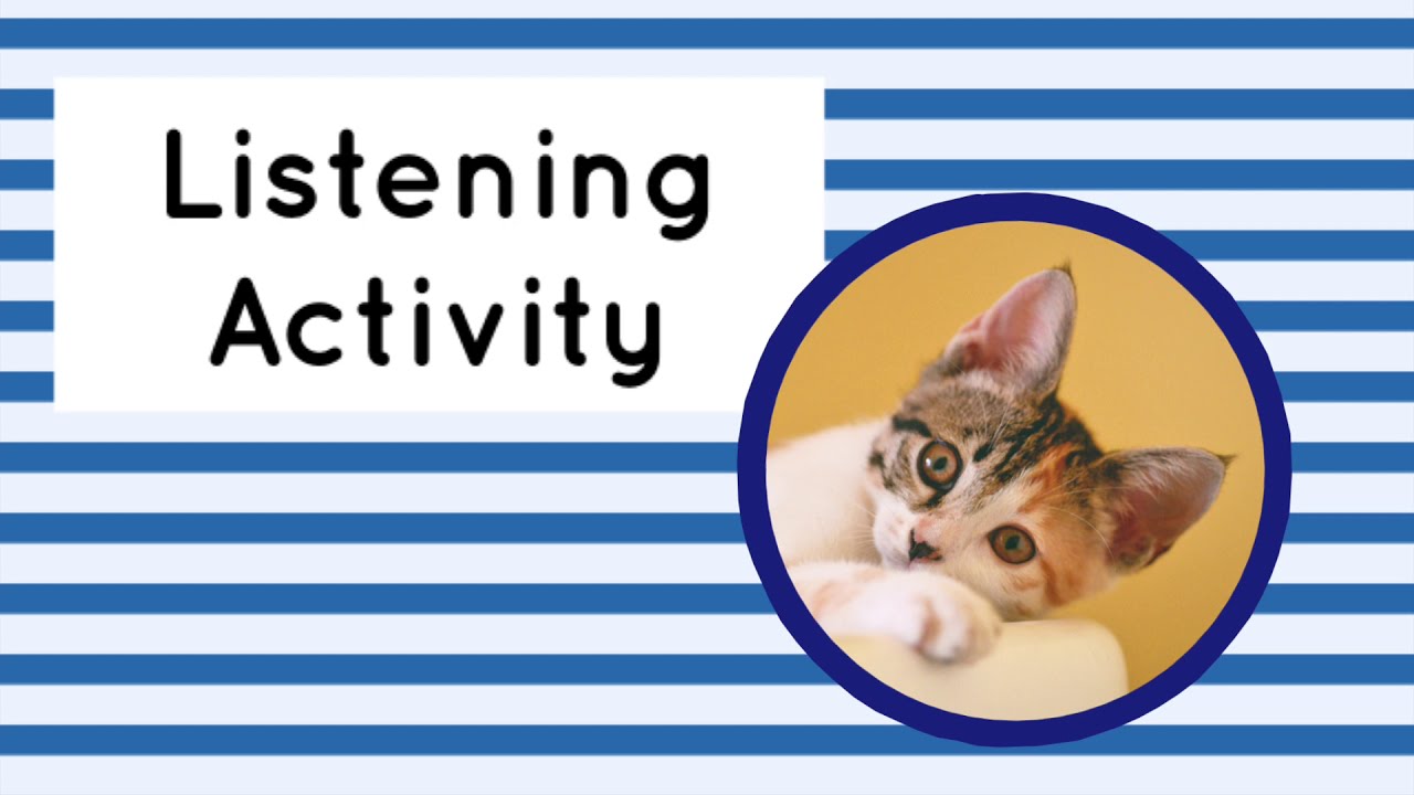 Listening Activity 17 (auditory memory)