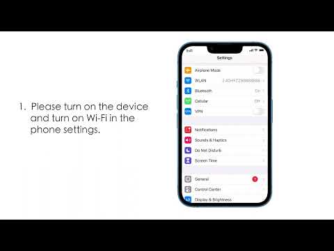 Bebird iOS WIFI & Setting video
