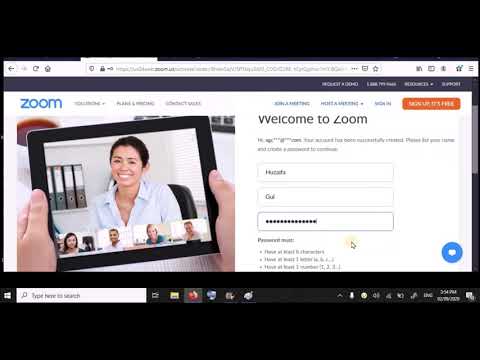 how to create a zoom account | signup zoom | how to create a zoom account using gmail ID