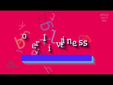 HOW TO SAY OVERLIVELINESS? #overliveliness