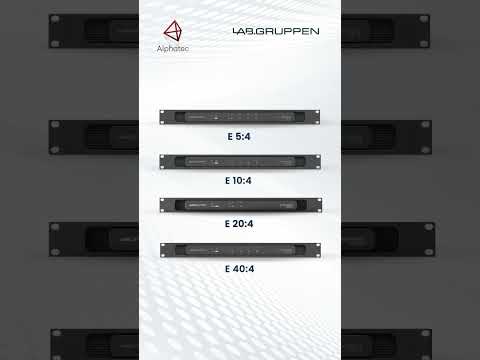 Transform your audio setup with Lab Gruppen’s E Series amplifiers
