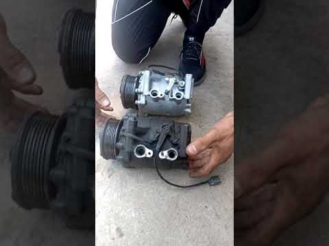 Como medir compresión de un compresor de A/C automotriz