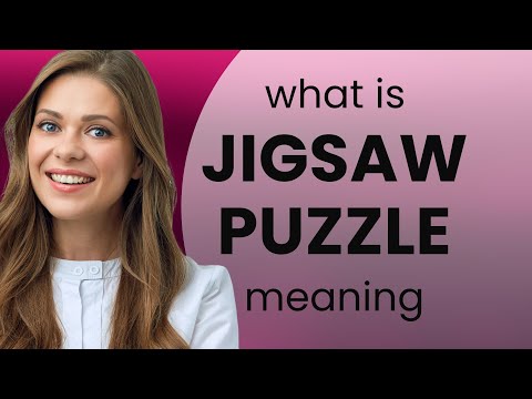 Jigsaw puzzle | what is JIGSAW PUZZLE meaning