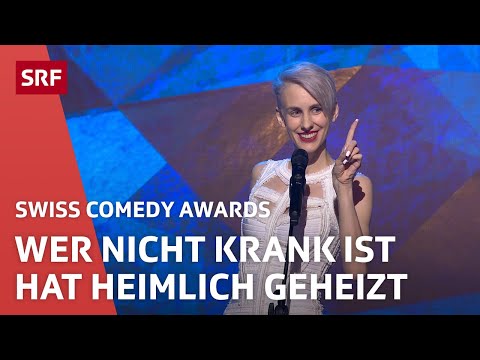 Lisa Eckhart: Wer nicht krank ist hat heimlich geheizt | Swiss Comedy Awards | SRF