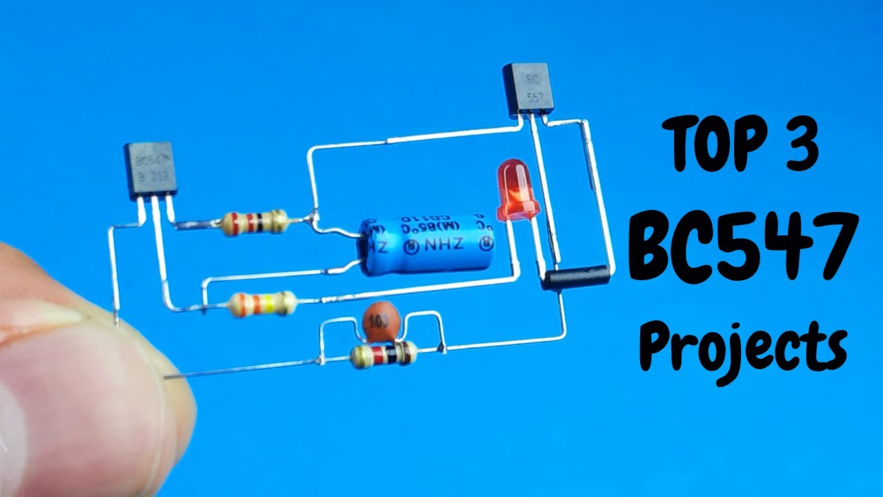 [NEW] TOP 3 BC547 Transistor Projects